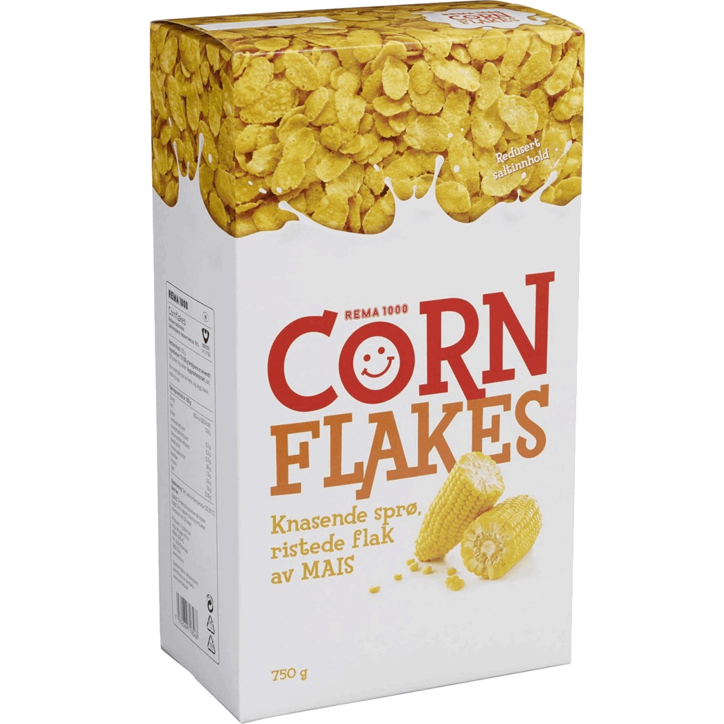 Rema 1000 Cornflakes 750g - Kjøpmannen På Nett