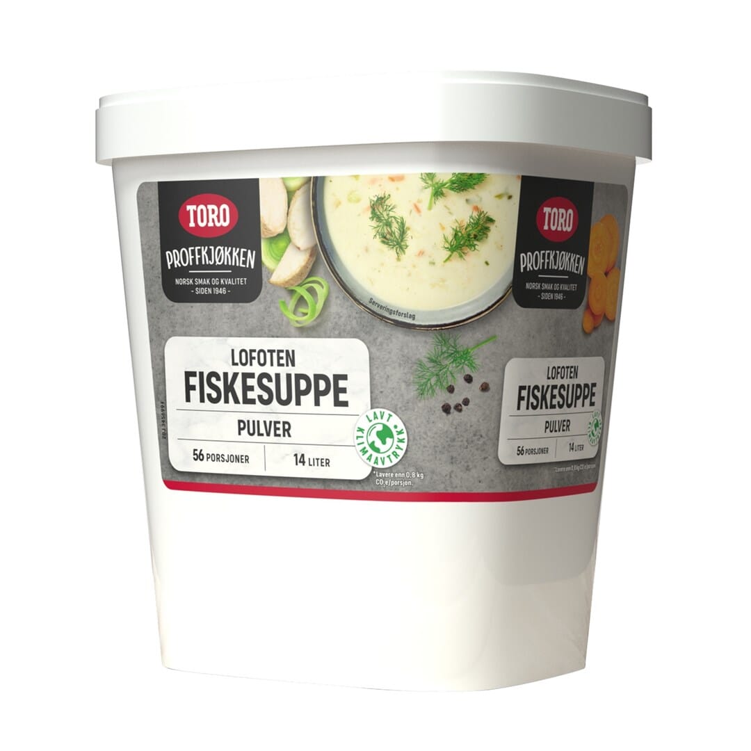 Toro Lofoten Fiskesuppe 1,3kg - Kjøpmannen På Nett