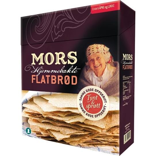 FLATBRØD MORS 520G - Kjøpmannen På Nett