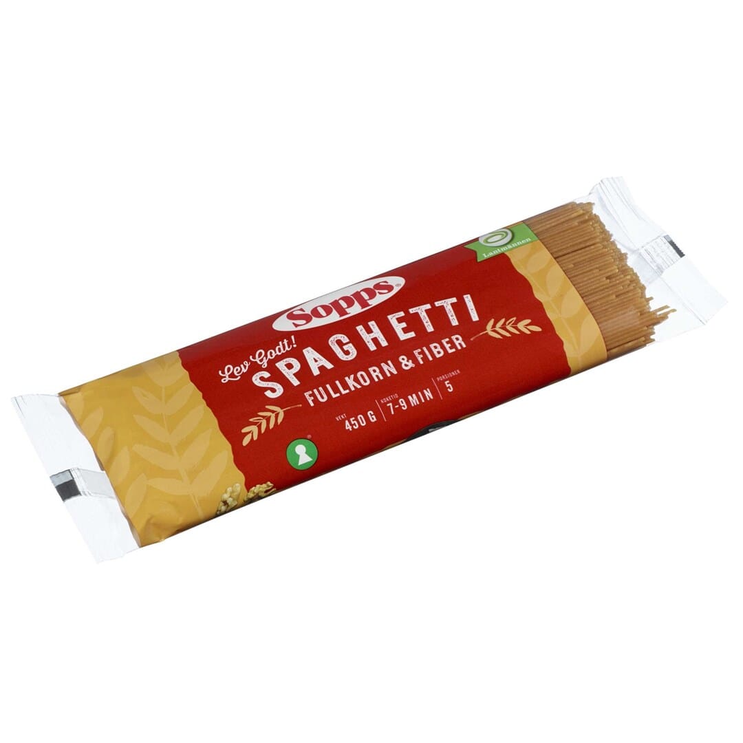 Spagetti Fullkorn 450g - Kjøpmannen På Nett
