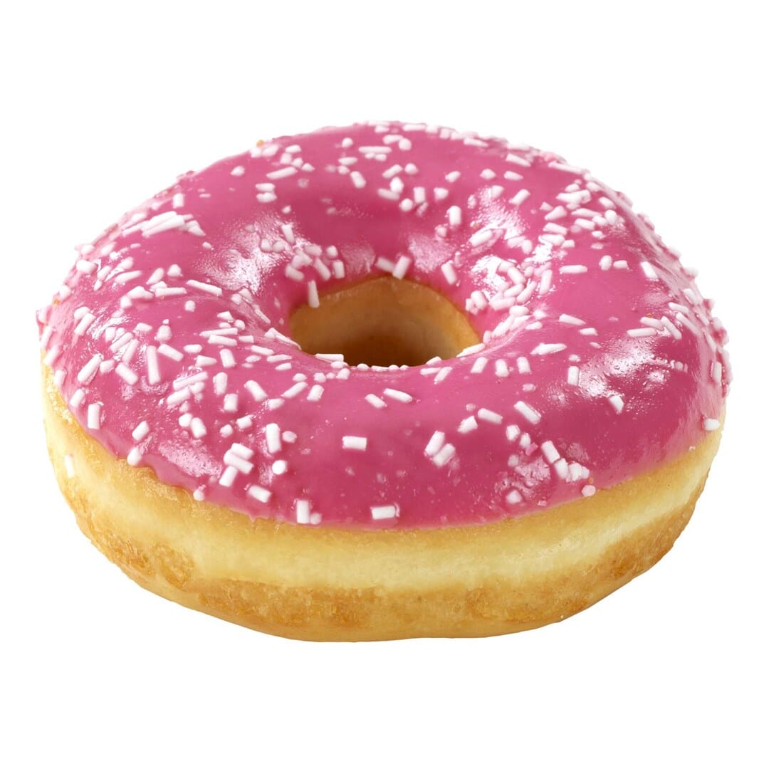 Donut Bringebær 48x58g - Kjøpmannen På Nett